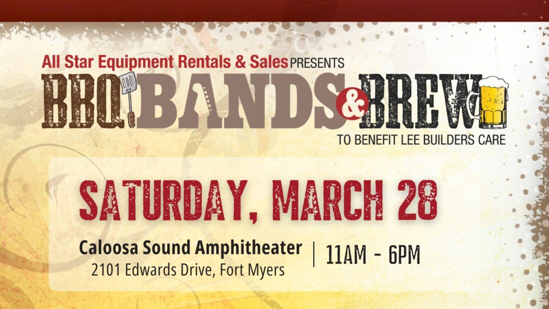 Builders Care’s BBQ, Bands & Brew returns to Caloosa Sound Amphitheater ...